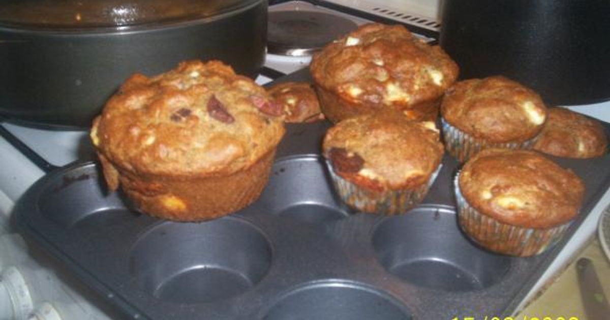 Muffins με φέτα κι ελιές Συνταγή από τον/την kitrinos - Cookpad