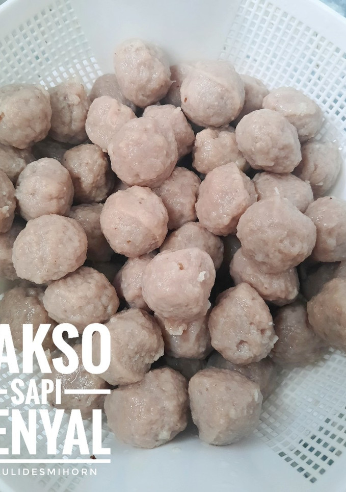 Resep Bakso Sapi Kenyal oleh Ibu Malka - Cookpad