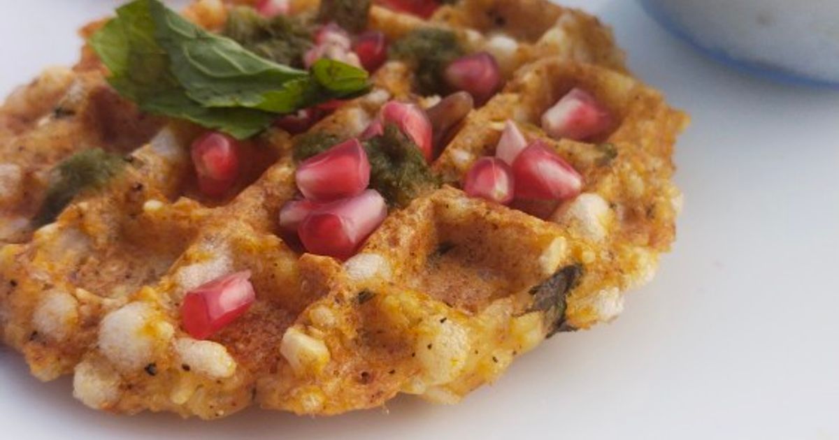 Sabudana Waffle Recipe by Anupama Chaudhary - Cookpad