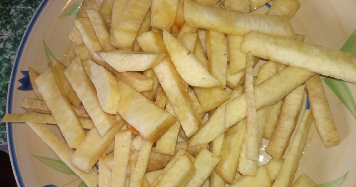 Fried Yam Recipe by Olawande - Cookpad
