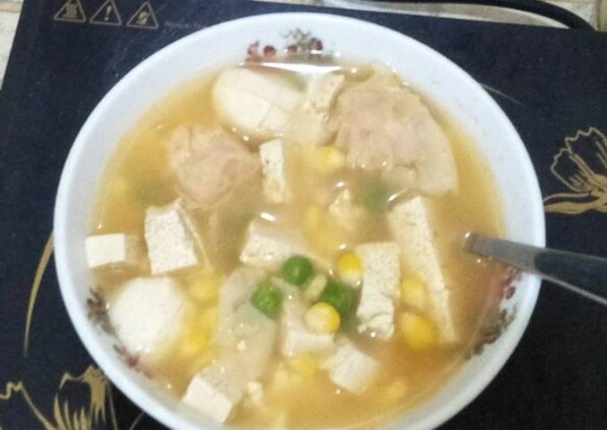 Resep Sup dimsum baso ikan tahu oleh isya - Cookpad