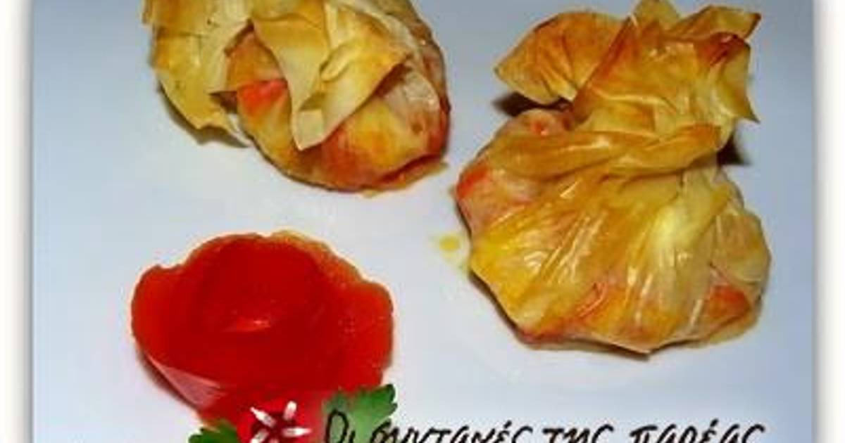 Πουγκάκια με γαρίδες Συνταγή από τον/την Maria Mas - Cookpad