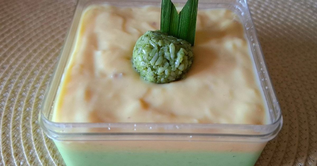 Resep Puding Tapai Banjar Dengan Vla Durian oleh Chinantalya Ivada ...