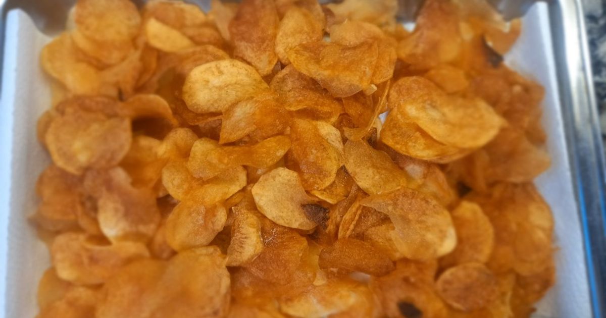 Snack Casero Papas Fritas (Como Las De Paquete) Receta de Paola Andrea ...