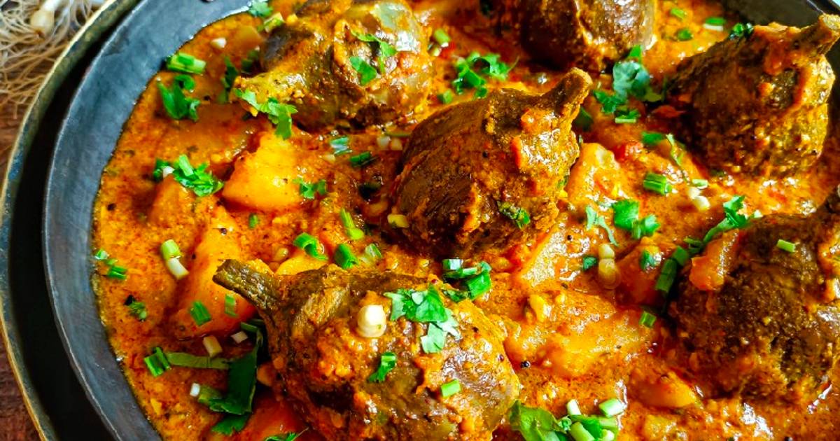 Ringan Na Ravaiya / Stuffed Eggplant (Gujarati style) Recipe by ...