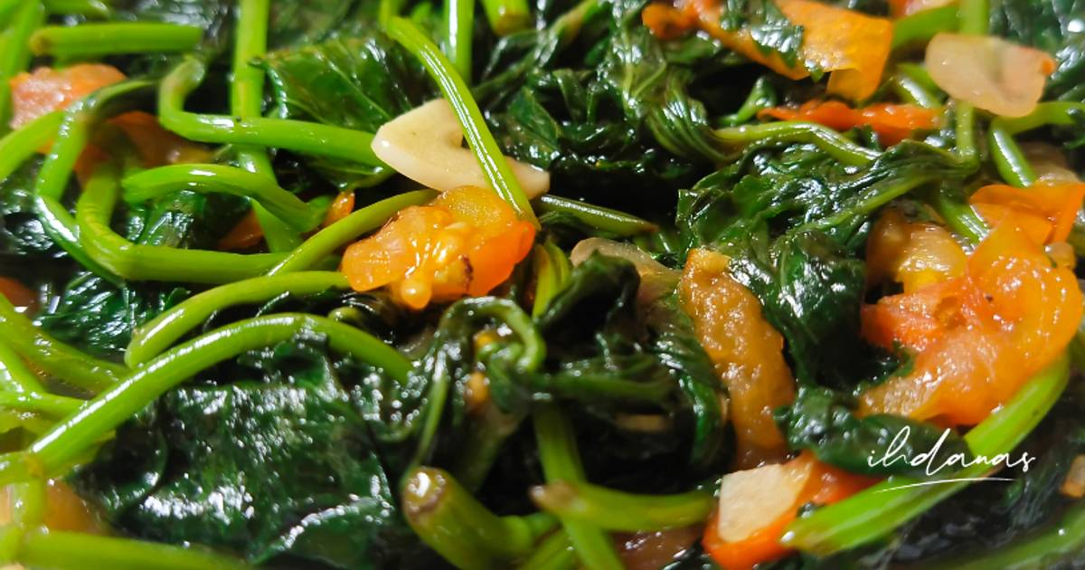 Resep Tumis Daun Ubi Jalar oleh ihdanas - Cookpad
