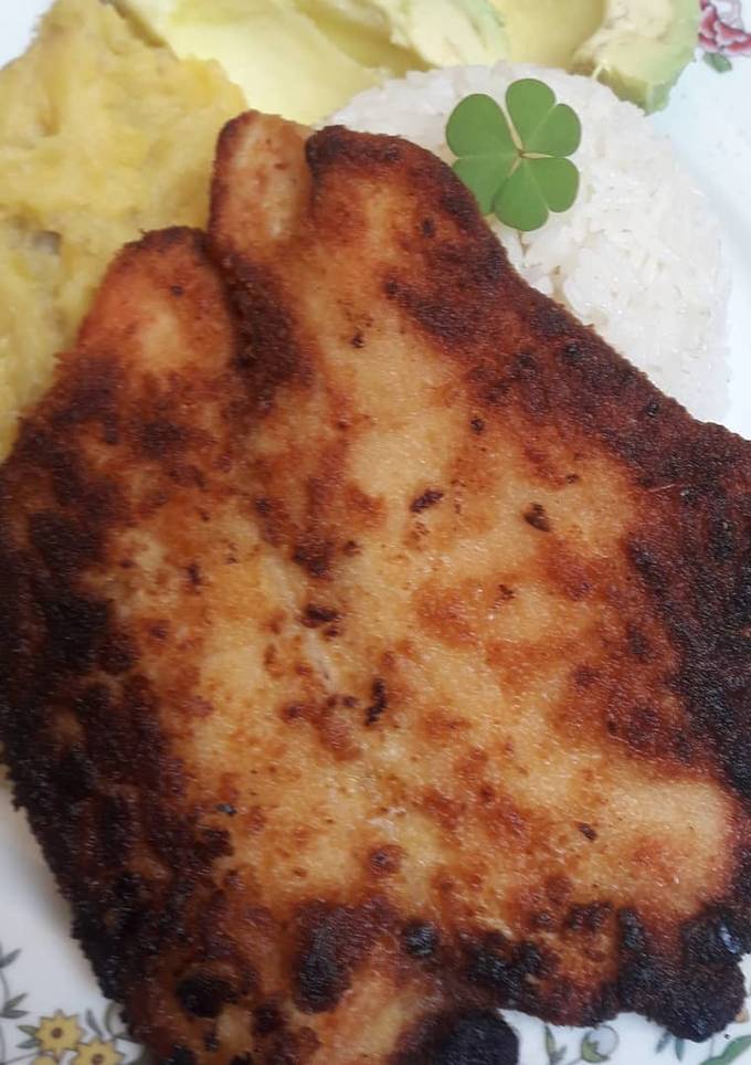 Puré de Oca con Milanesa de pechuga de pollo🇵🇪 Receta de Carmen Capella ...