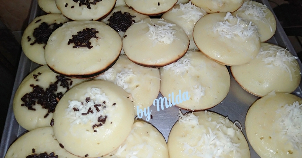 Resep Kue Pukis Toping Keju & Ceres oleh ʍιlδα ωαтι - Cookpad