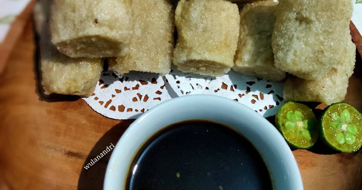 Resep Pempek Lenjer Kulit Tenggiri (praktis pake piping bag)🥰😂 oleh ...