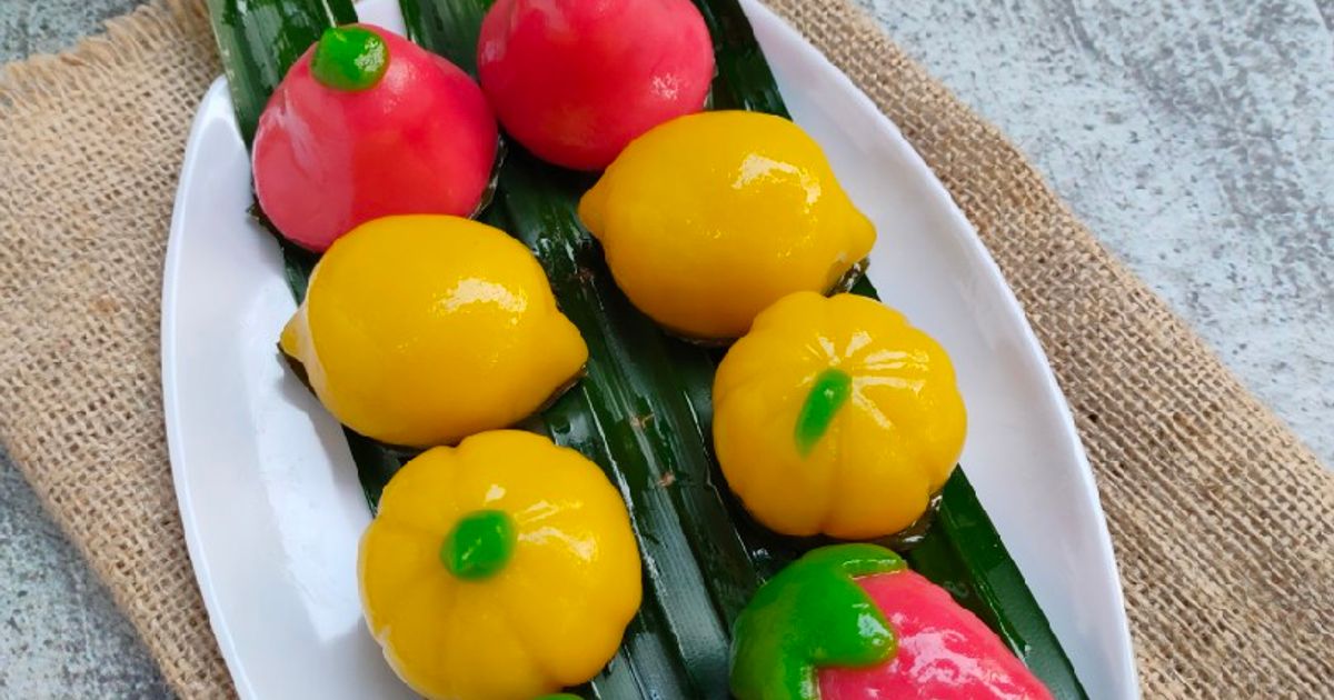 Resep Kue Thok / Kue Ku oleh Erni0787 - Cookpad