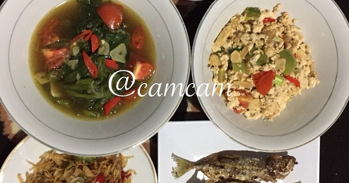 Resep sayur genjer udang rebon rumahan enak dan mudah - Cookpad