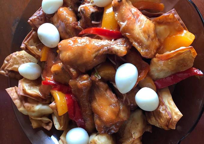 Kam lu wantán Receta de Ricardo del Aguila- Cookpad