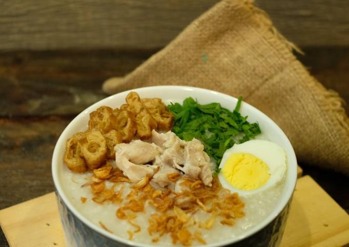 Resep Bubur Ayam Hongkong oleh Kristina Heryawati - Cookpad
