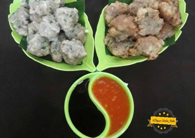 Resep Cilok Jamur (Rebus & Goreng) oleh Dapur Shofia_Rafa - Cookpad