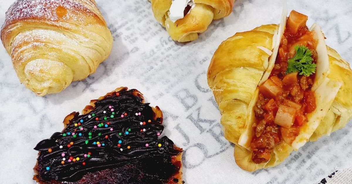 Resep croissant original rumahan enak dan mudah - Cookpad