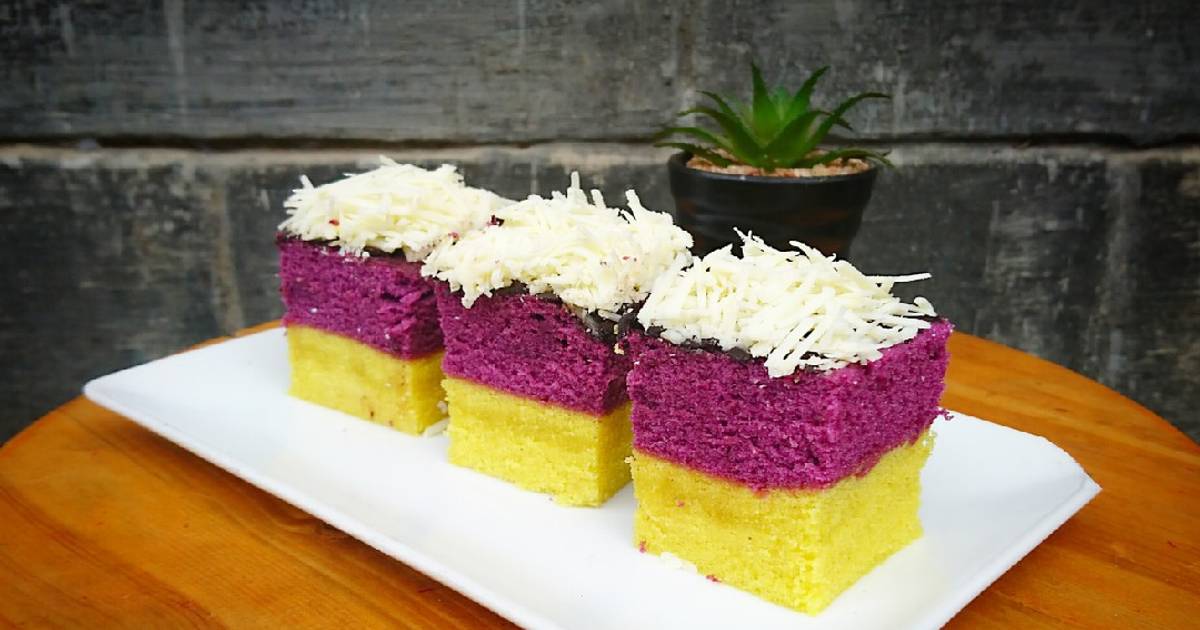 Resep Lapis Taro Nangka oleh Dapur A4 💕 - Cookpad
