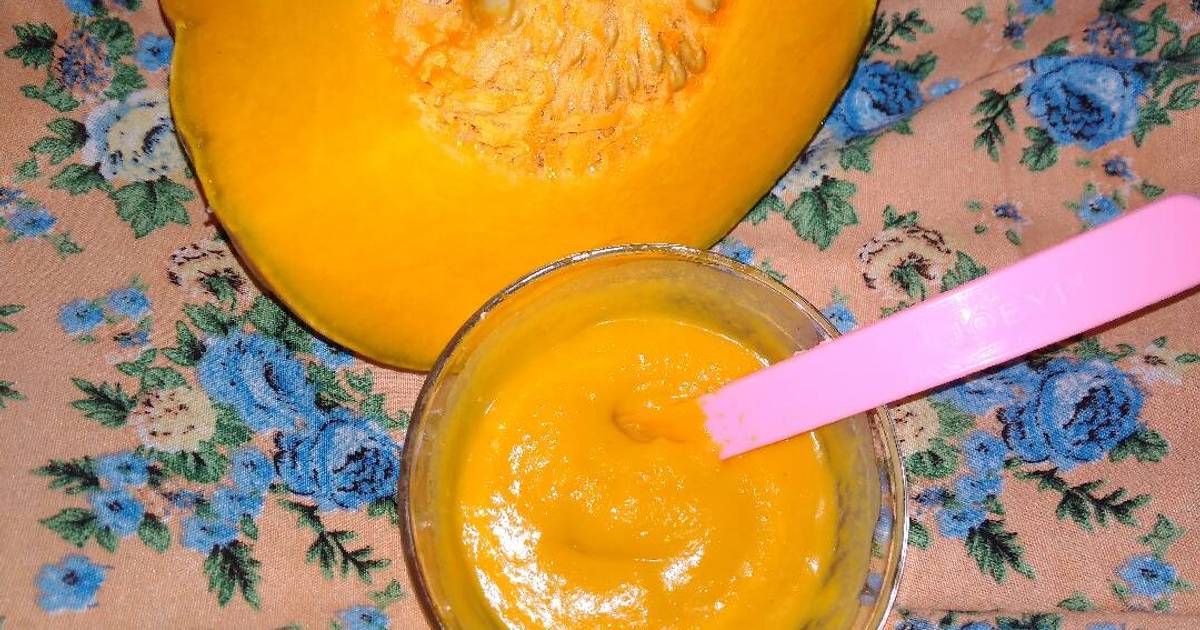 Resep MPASI labu kuning susu oleh Riskiyah Husen - Cookpad