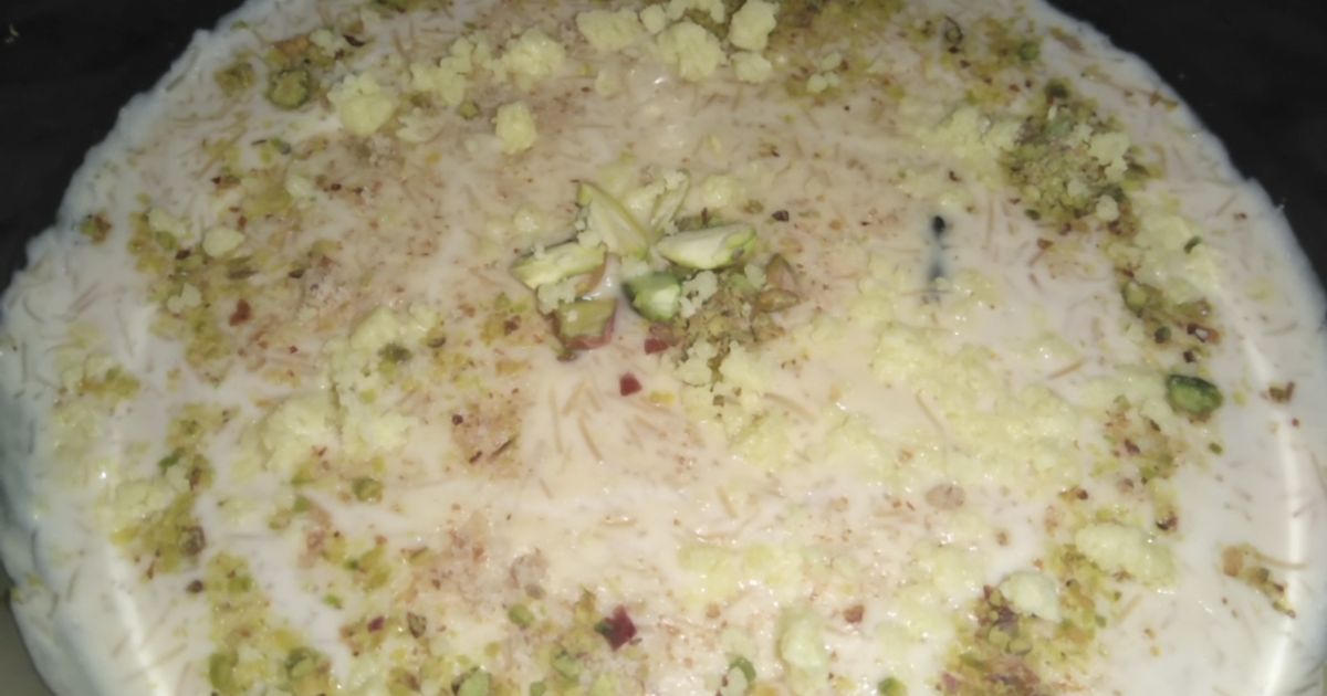 Sheer Khorma Recipe by Syeda Sarah Taha - Cookpad