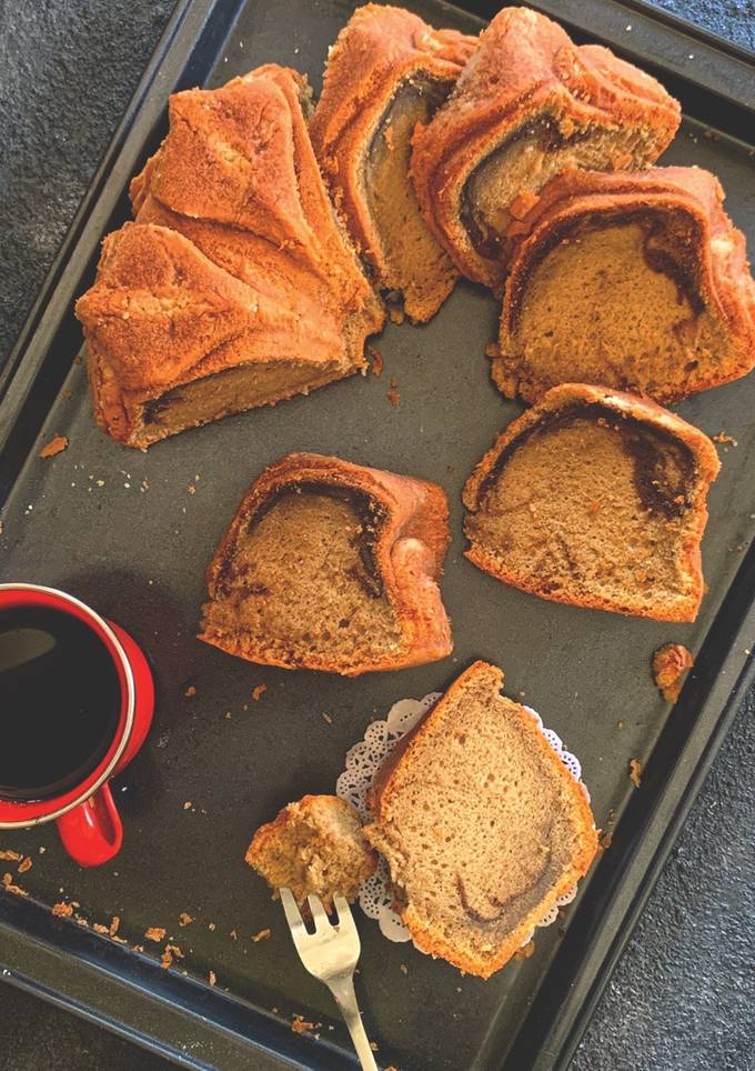 Resep Bolu Kopi - All in One Method oleh Nadia Hayu - Cookpad