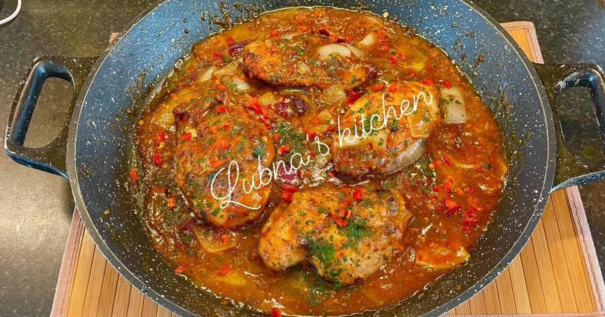 Honey Garlic Butter Chicken Breast: Recipe by Lubna’s Kitchen - Cookpad