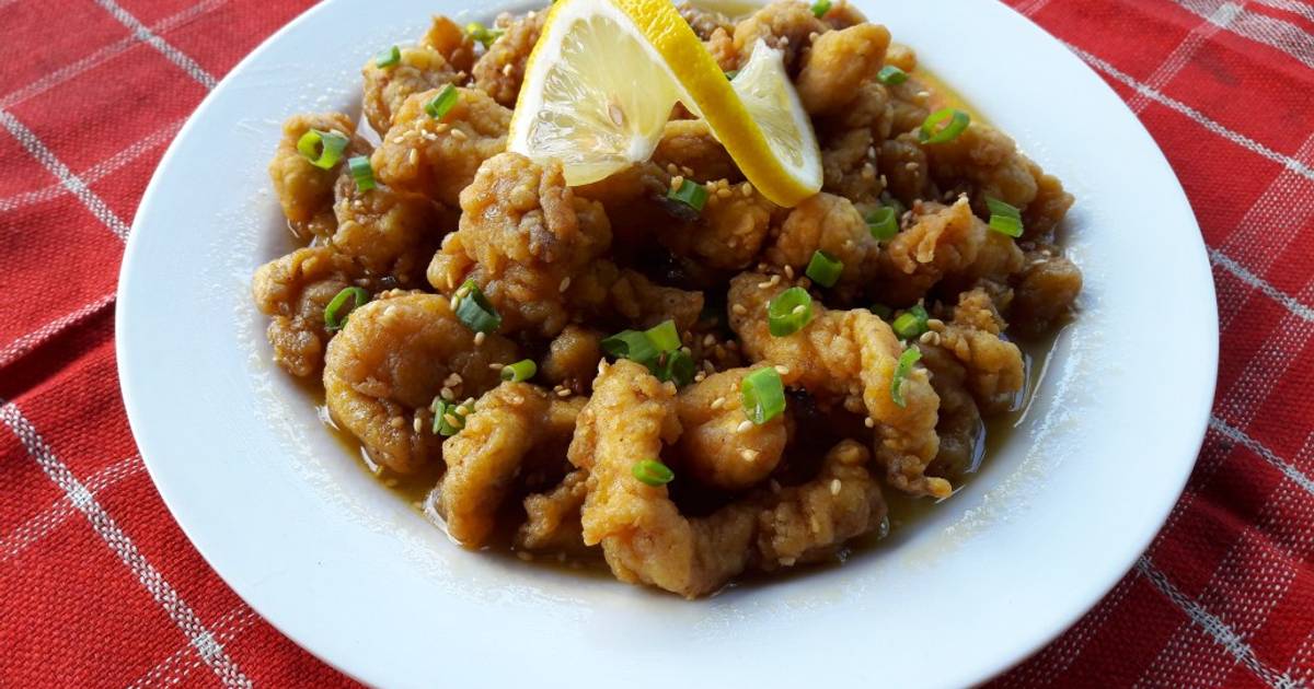 Resep Ayam Saus Lemon oleh Chinantalya Ivada - Cookpad