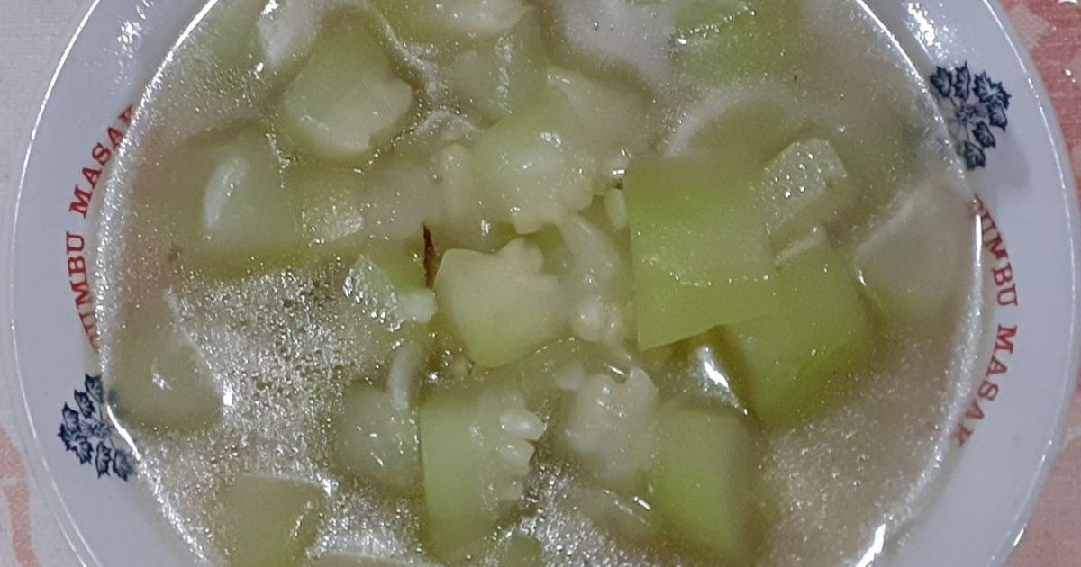 Resep Sayur Bening Labu Air / Leor oleh Ayati Hernasari ssos mm - Cookpad