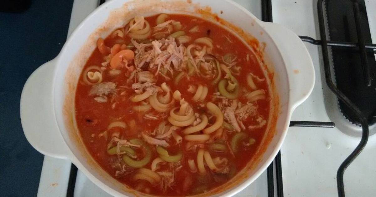 Pollo deshebrado con tomate - 975 recetas caseras- Cookpad