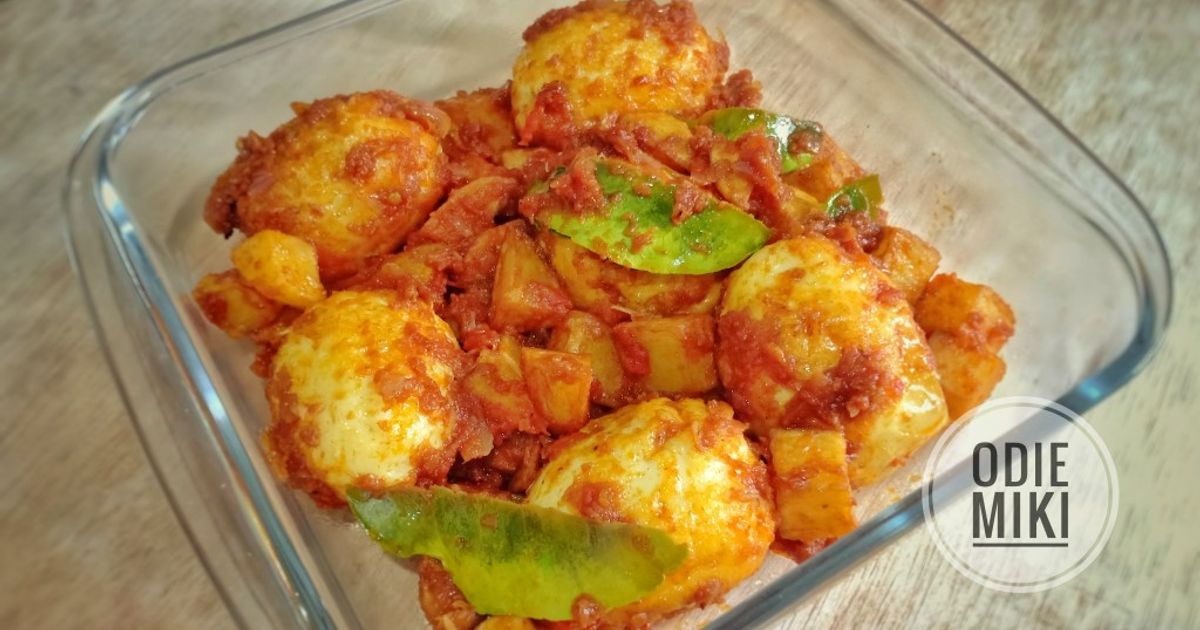 Resep balado telur kentang untuk anak rumahan enak dan mudah - Cookpad