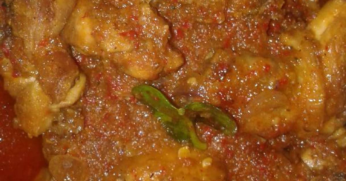 Resep Rica2 ayam pedas maknyus 😊😊 oleh Siti Haniyah - Cookpad