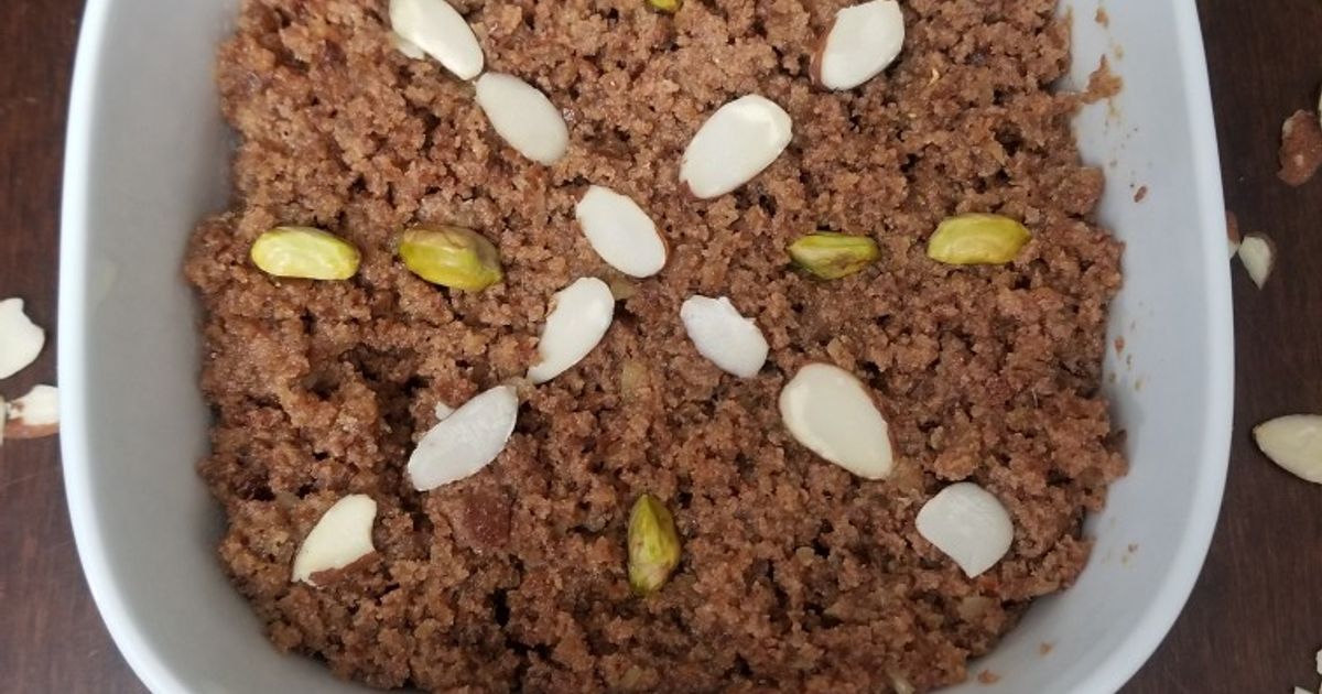 Birva Doshi દ્વારા રેસીપી ખારેક નો હલવો(Kharek No Halwo Recipe In ...