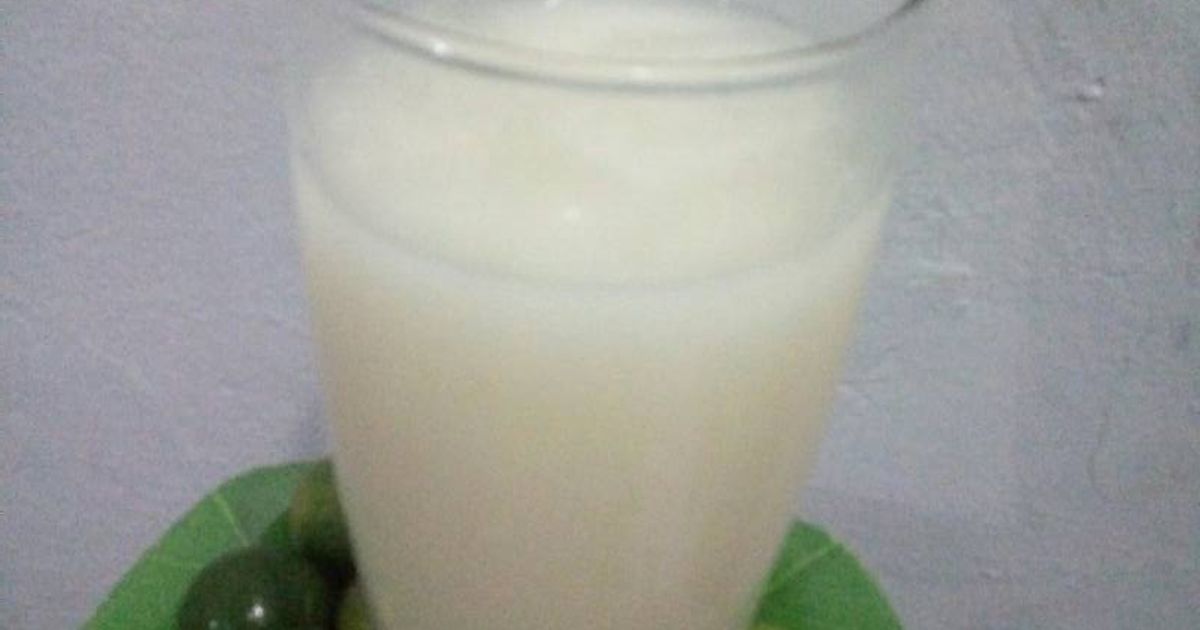 Resep Es Susu Jeruk Limau Segerrr oleh Juwie_seto - Cookpad