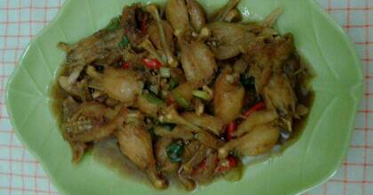 Resep Kodok (Swike) Goreng Saus Tiram Ala Me.. 😊 oleh Dapur Mommy Yuni ...