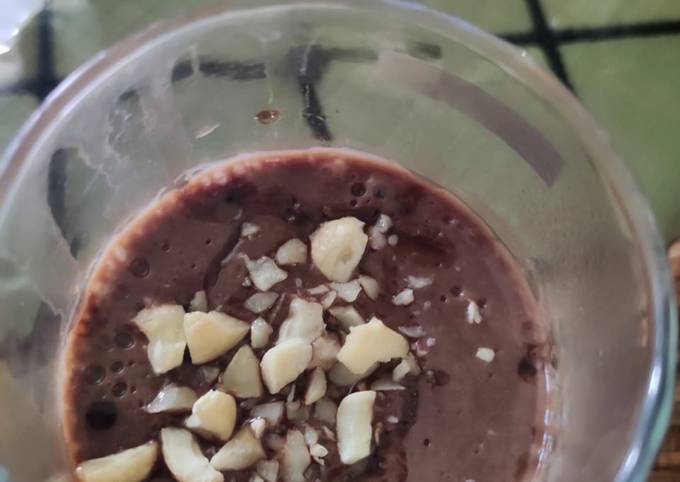 Choco pudding with nuts Recipe by Monica Thyagarajan - Cookpad