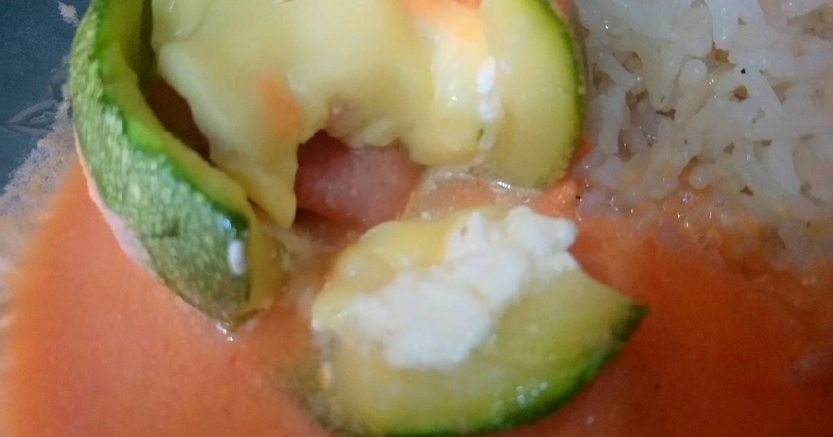 Calabacín con quesos y tocino Receta de O'rellings Montserrat- Cookpad