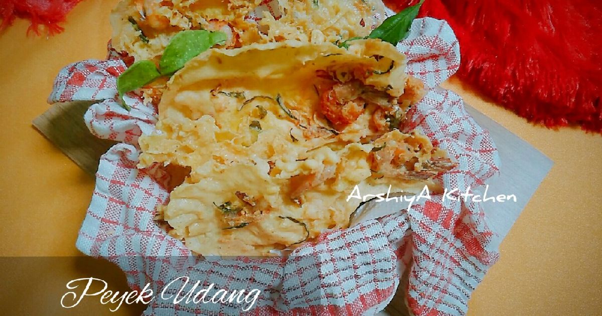 Resep Peyek Udang Versi Rm Padang oleh Arshiya Kitchen - Cookpad