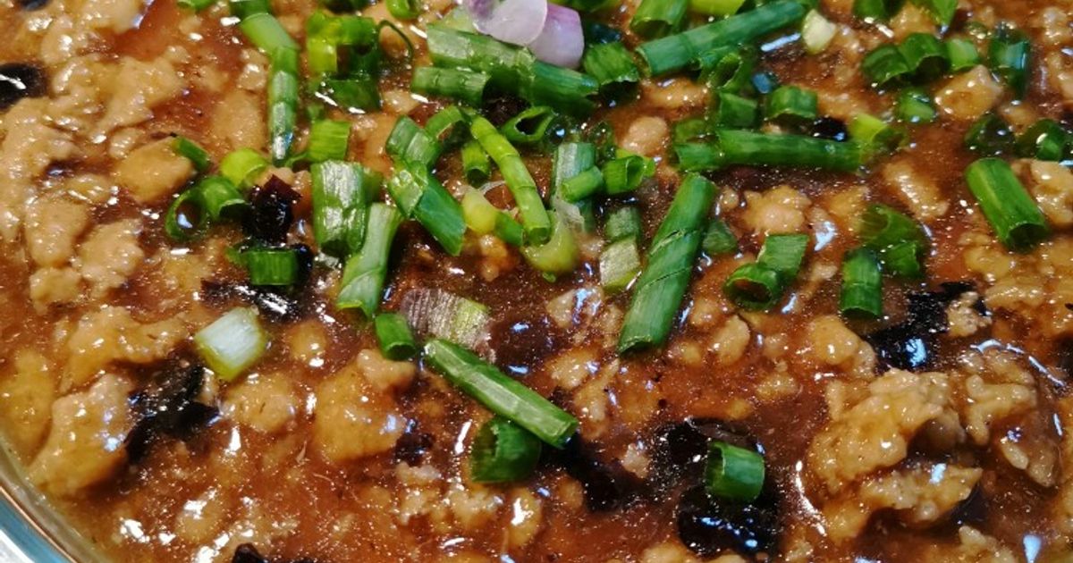 Resep Tim Telur Daging Cincang (肉沫蒸蛋) oleh SiangYin - Cookpad