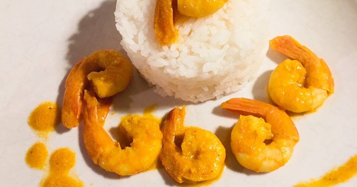 Curry De Crevettes Au Companion De Sandypatisse Cookpad