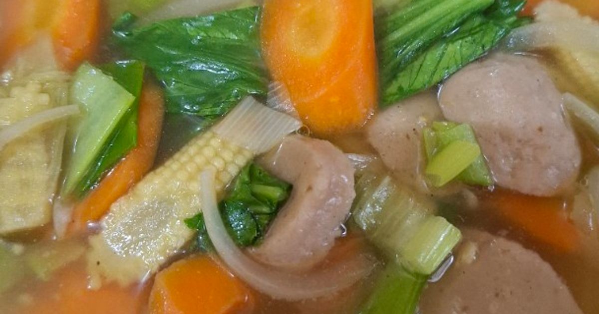 Resep capcay pakcoy rumahan enak dan mudah - Cookpad