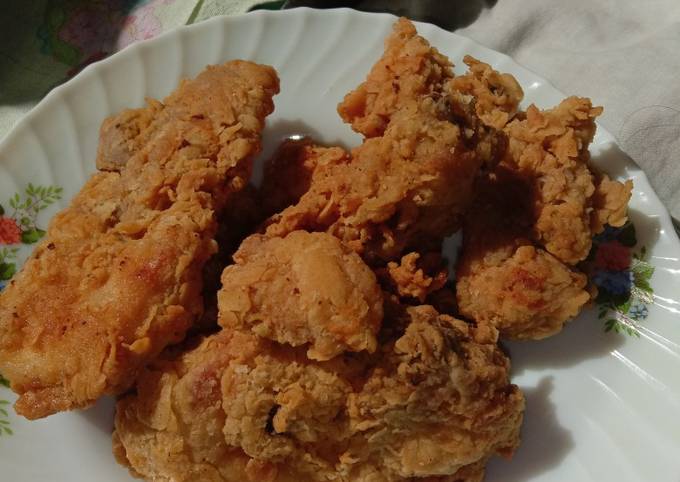 Resep Ayam crispy ala rumahan oleh Elly - Cookpad