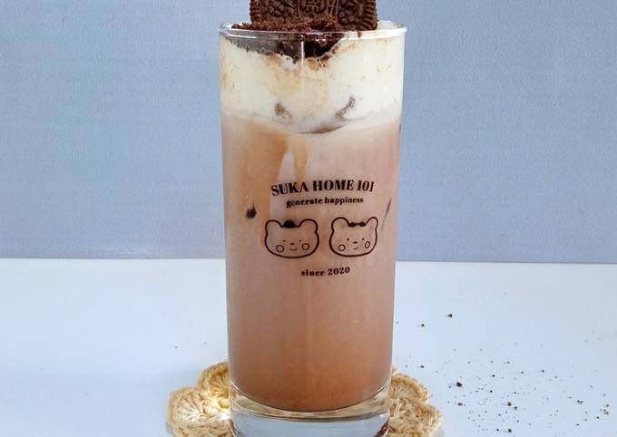 Resep Ice Choco Oreo 🍷 oleh Febriyana | IG: @febbriyana - Cookpad