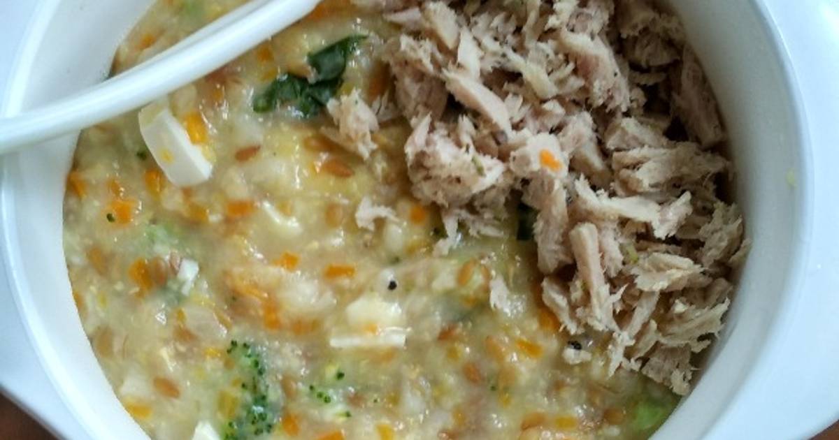 Resep Rolled Oat Veggie with Tuna suwir (Mpasi 9m+) oleh Dini ...