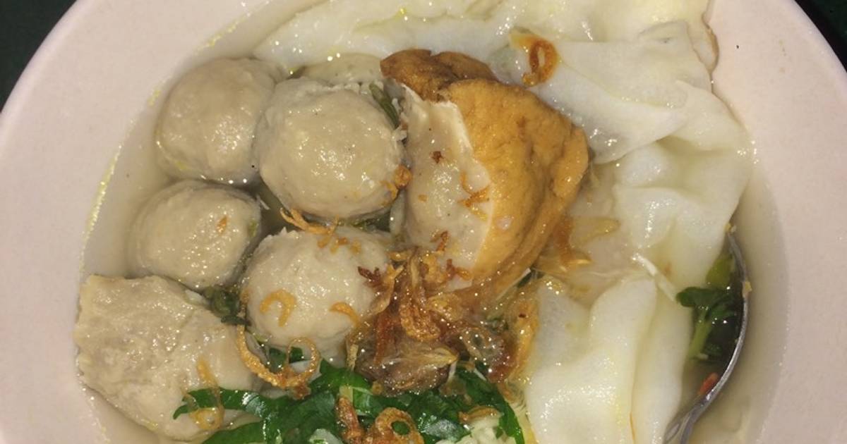 875 resep pangsit basah bakso enak dan mudah - Cookpad