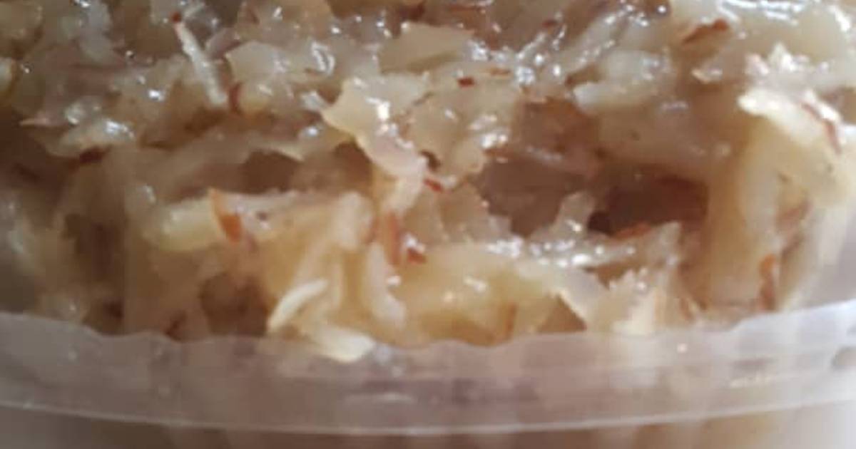 Conserva de Coco con Azúcar Blanca Receta de Eliis Gleez- Cookpad