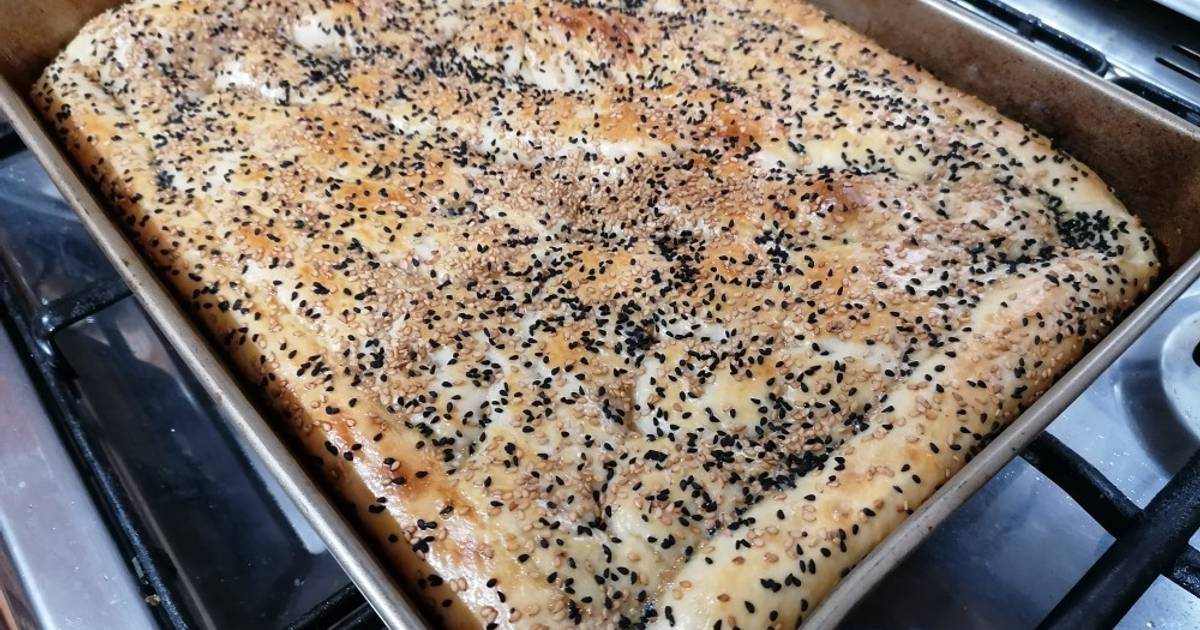 طريقة عمل خبز البيدا التركي على اصولها بطريقة سهلة وسريعة من Haya Odeh ...