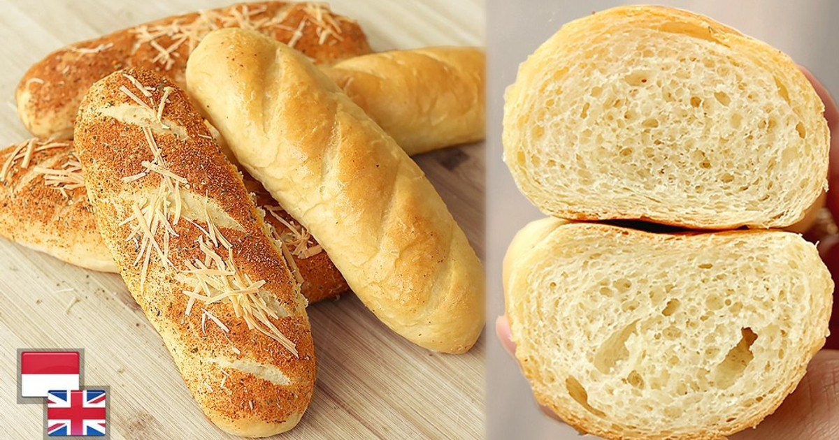 737 resep adonan roti baguette enak dan mudah - Cookpad