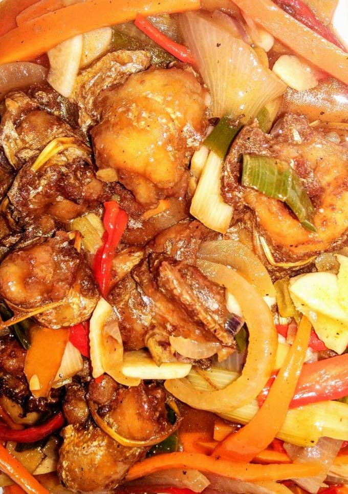 Resep Ikan Layur Goreng Garing Asam Manis oleh benhomecook 💥💥 - Cookpad