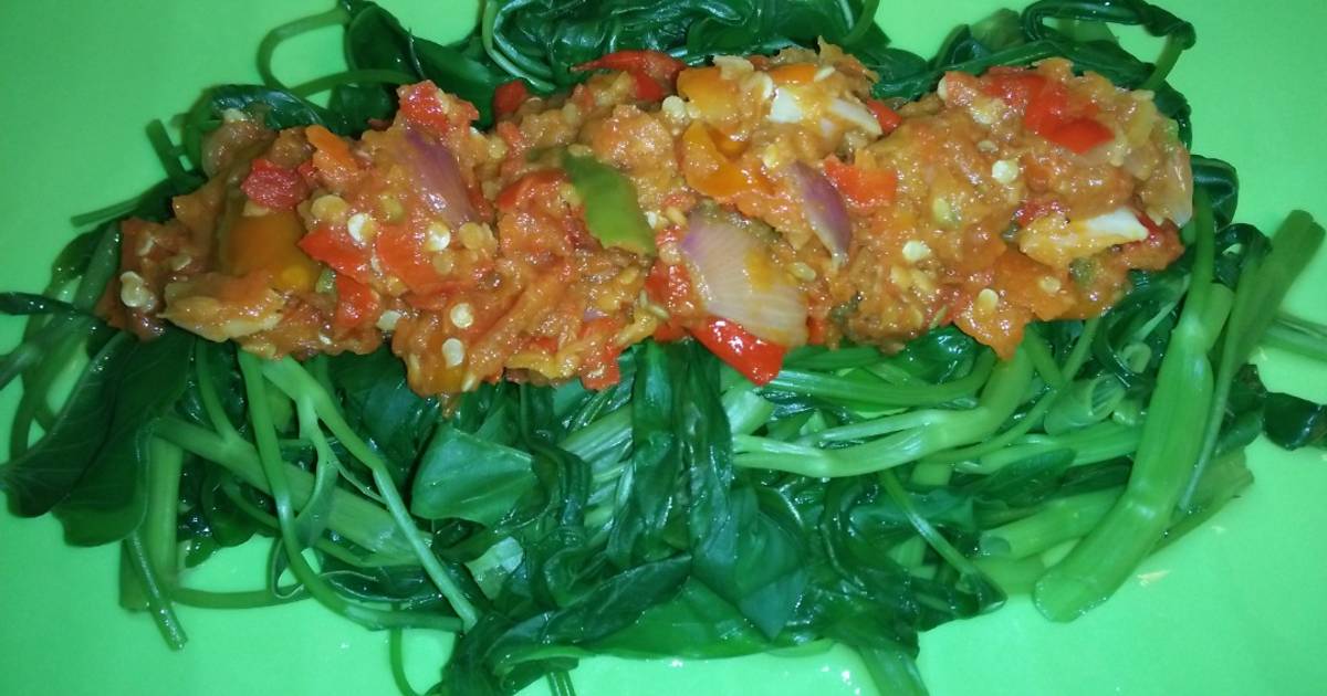 Resep Plecing kangkung oleh Ayu Mega Pratama - Cookpad
