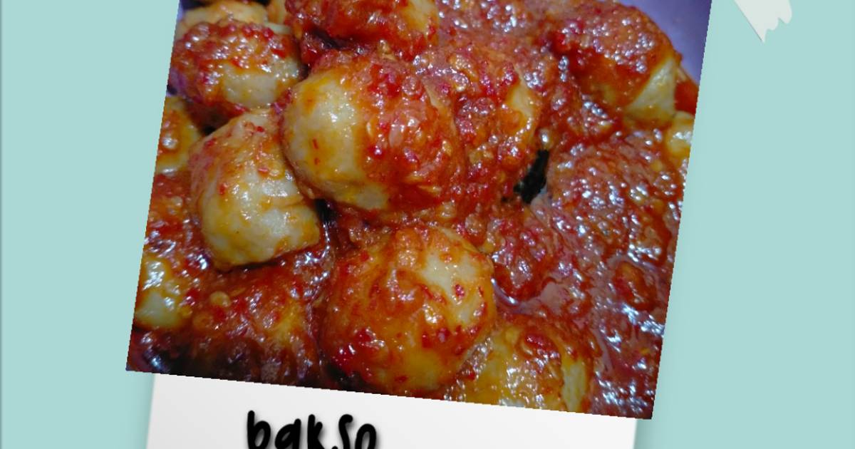 Resep Bakso mercon 🔥🔥🔥 oleh Jenita Clara - Cookpad