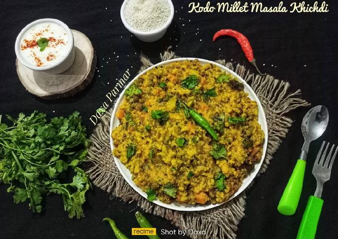 Daxa Parmar દ્વારા રેસીપી કોદરીની મસાલા ખીચડી (Kodo Millet Masala ...