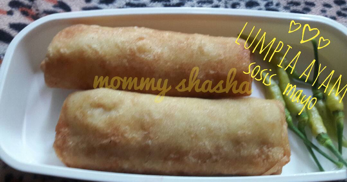 Resep Lumpia Ayam Sosis Mayo oleh Hella Ratna Juwita - Cookpad